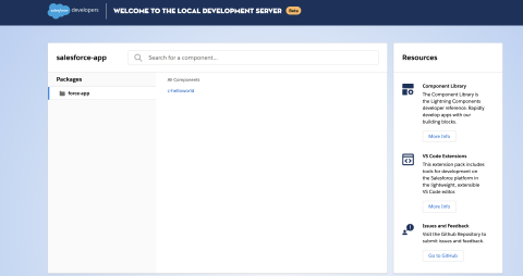 Salesforce CLIで開発 - LWCをローカルで開発する